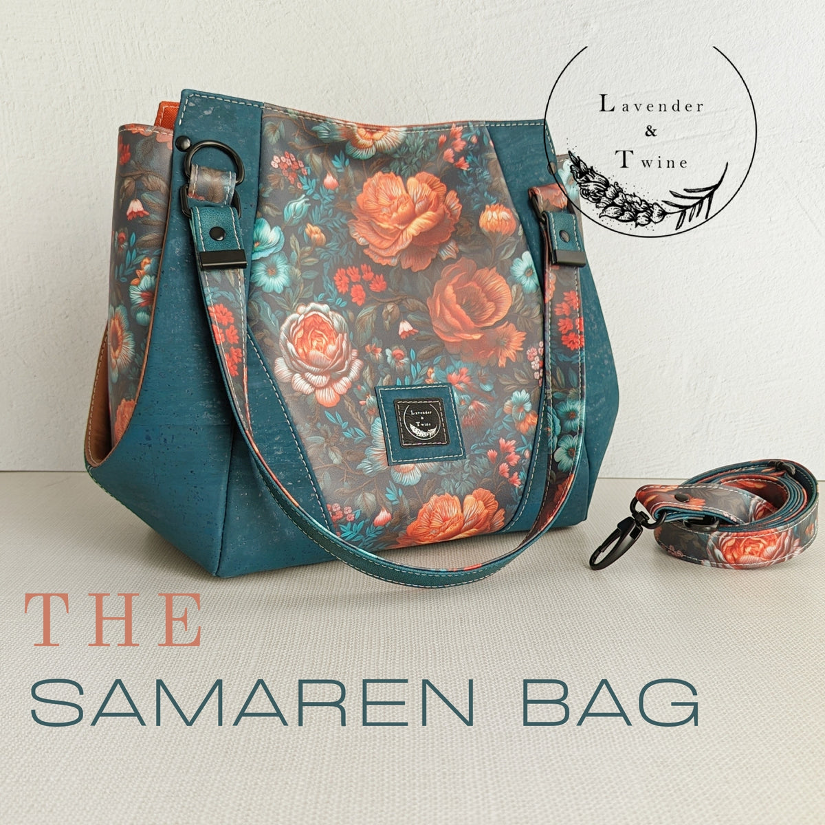 The Samaren Shoulder Bag PDF Pattern with Videos – Lavender & Twine